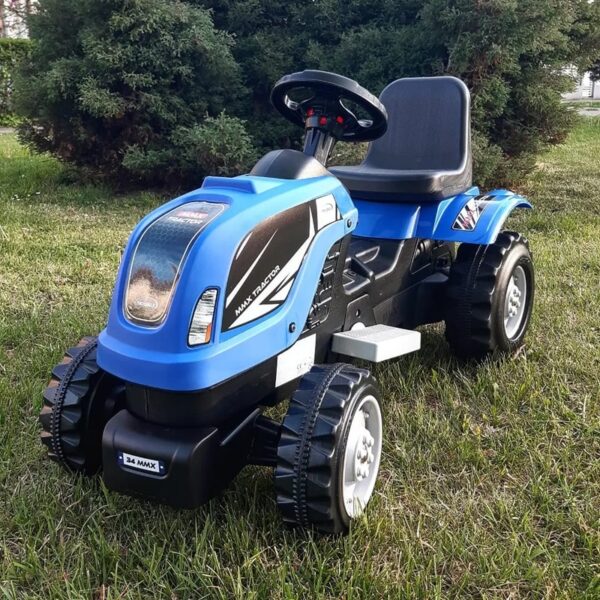 Traktor za decu MMX na akumulator – plavi