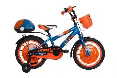 Dečiji bicikl Fitness 16“ – plavo-narandžasti, SM-16001