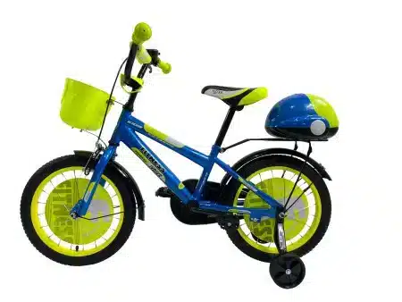 Dečiji bicikl Fitness 16“ – plavo-zeleni, SM-16002