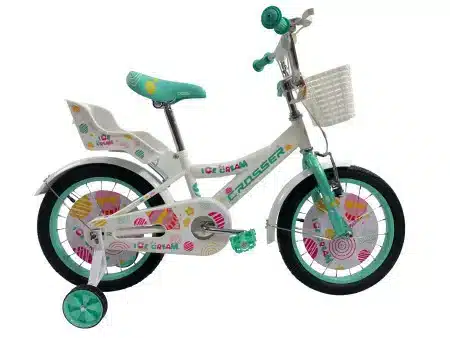 Dečiji bicikl Ice Cream 16″ belo-mint, SM-16005