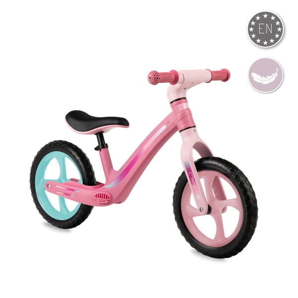 MoMi balans bicikl Mizo – roze, 7776