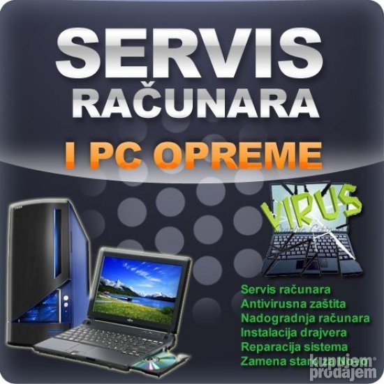 Instalacija Windows Novi Sad, servis racunara Novi Sad