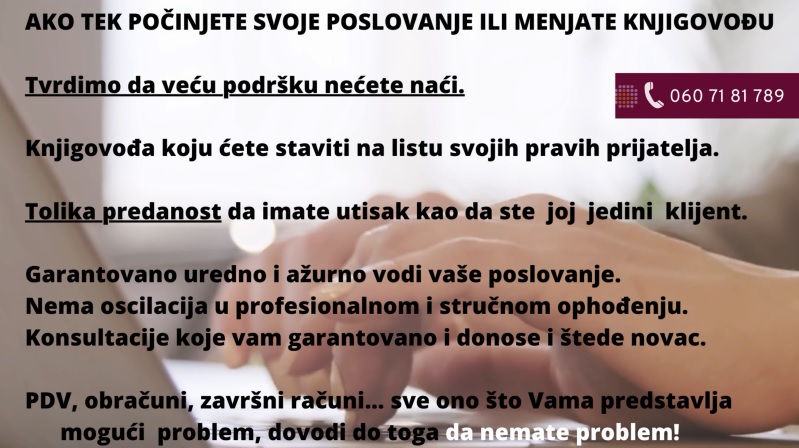 Najbolja knjigovodstvena agencija