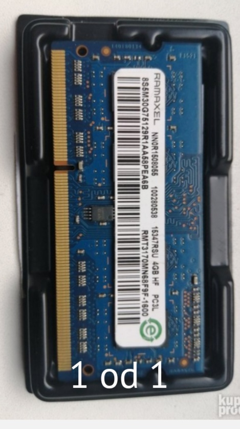 RAM DDR3L ZA LAPTOP