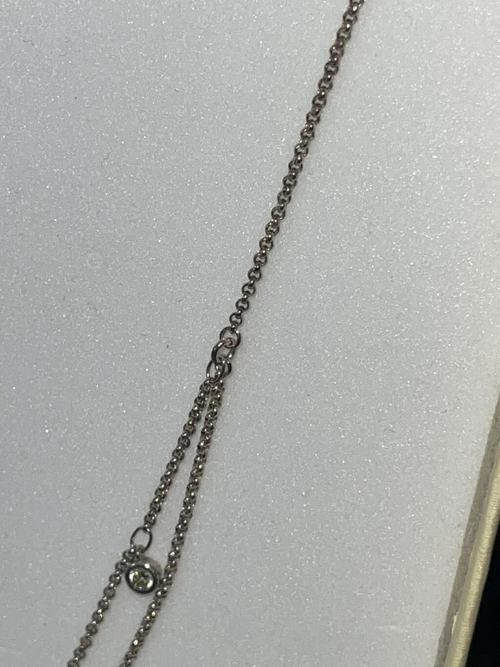 Thomas Sabo org ogrlica 925 srebro sa kamenjem. Рar puta nosena