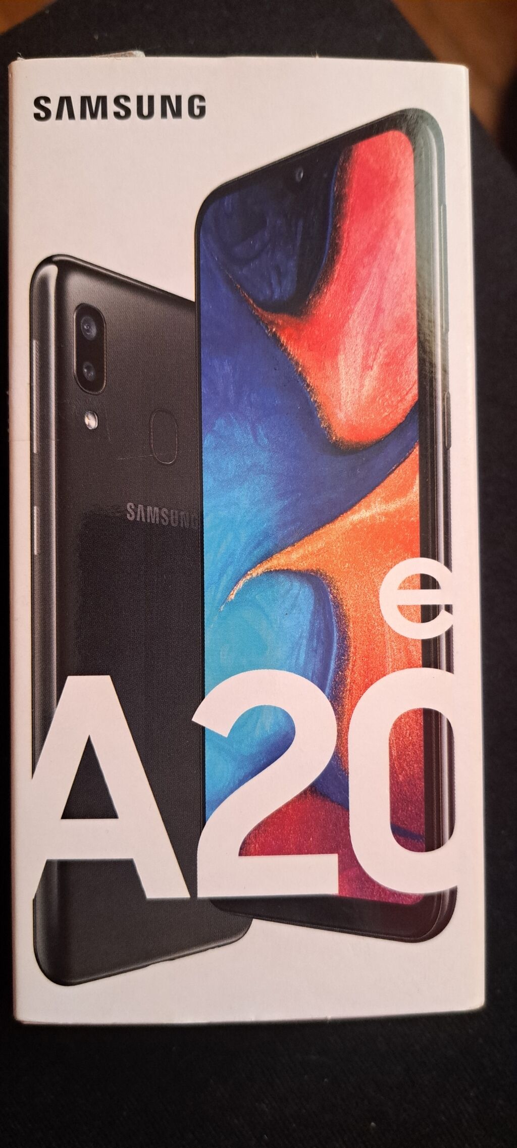Samsung Galaxy A20e, 64 GB, bоја - Crna, Otisak prsta, Dual SIM, Face ID