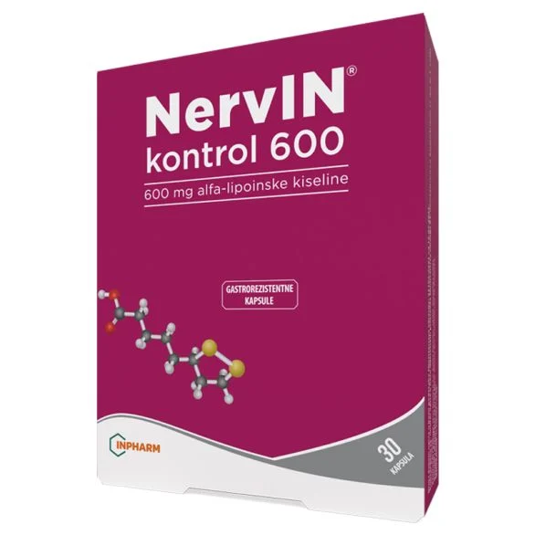 NervIN kontrol 600 30 kapsula