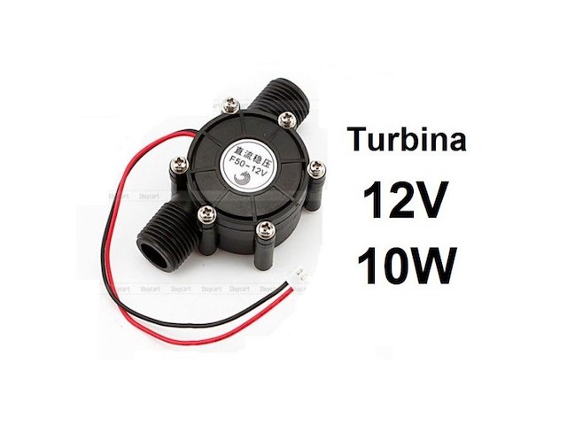 Generator - Turbina na vodu - 12V