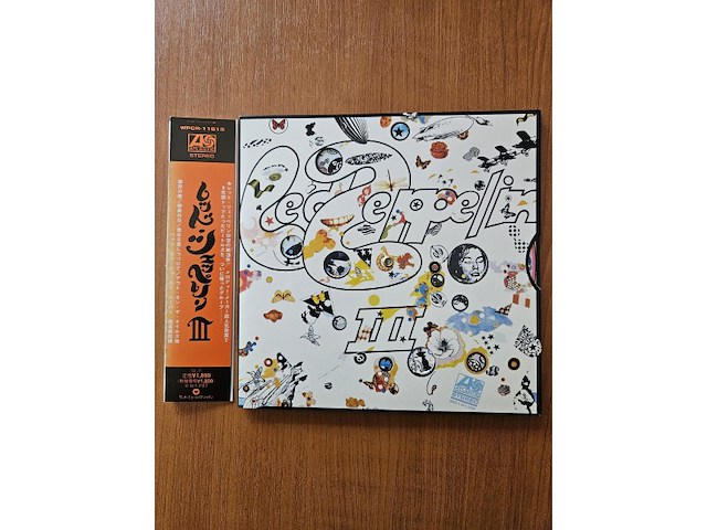 LED ZEPPELIN 3 Japan cd