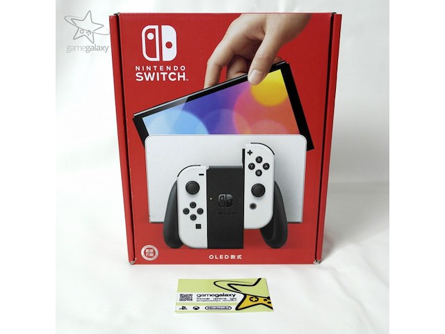 Nintendo SWITCH OLED Čipovan / 64 + 256GB / NOVO / 30 I