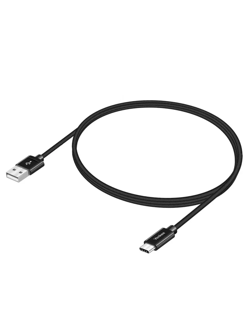Kabl USB Tip A-Tip C 2.0 Yenkee YCU 302 BK 2m