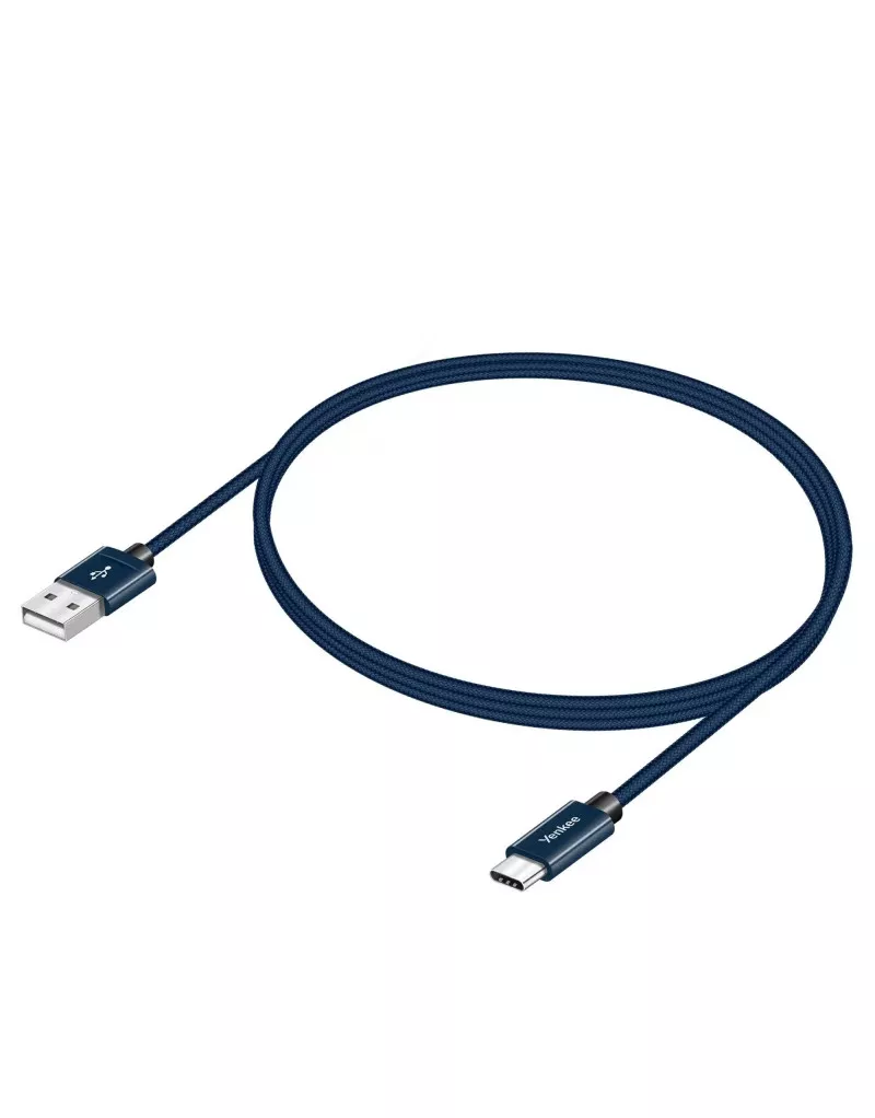 Kabl USB Tip A-Tip C 2.0 Yenkee YCU 302 BE 2m