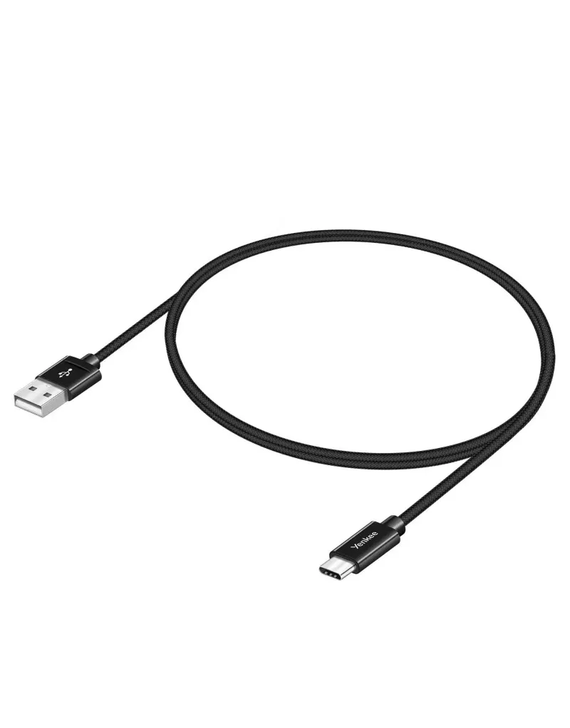 Kabl USB Tip A-Tip C 2.0 Yenkee YCU 301 BK 1m