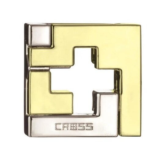 Hanayama cast puzzle cross, 0485-64