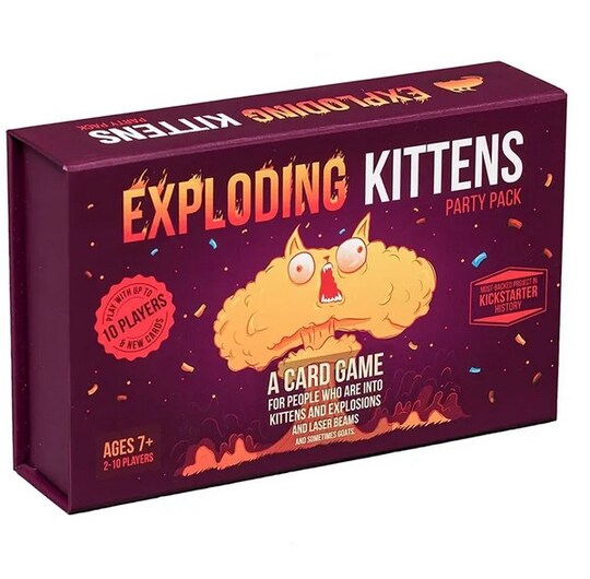 Exploding kittens party pack, 1161