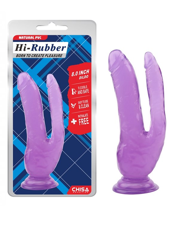 8.0 Inch Dildo-Purple, CN711916421 / 1291