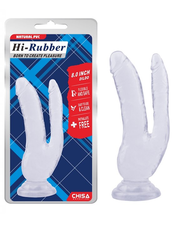 8.0 Inch Dildo-Clear, CN711916420