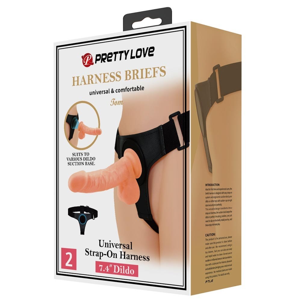 Pretty Love Tom Harness Briefs, D01545 / 0780