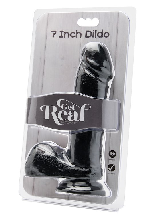 Dildo 7 inch with Balls, 10166 / 7927