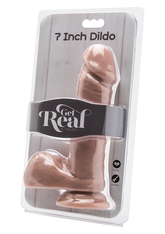 Dildo 7 inch with Balls, 101661 / 7928