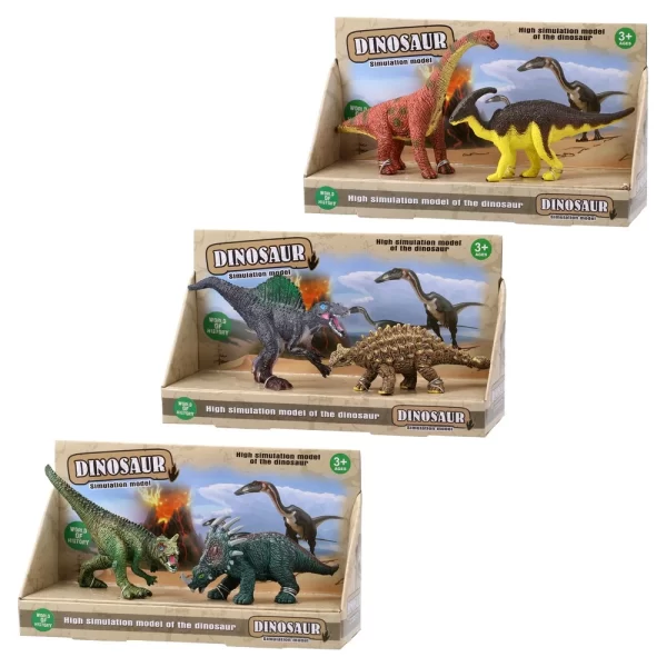 Dinosaur simulation model, igračka, set figura, dinosaurus, miks