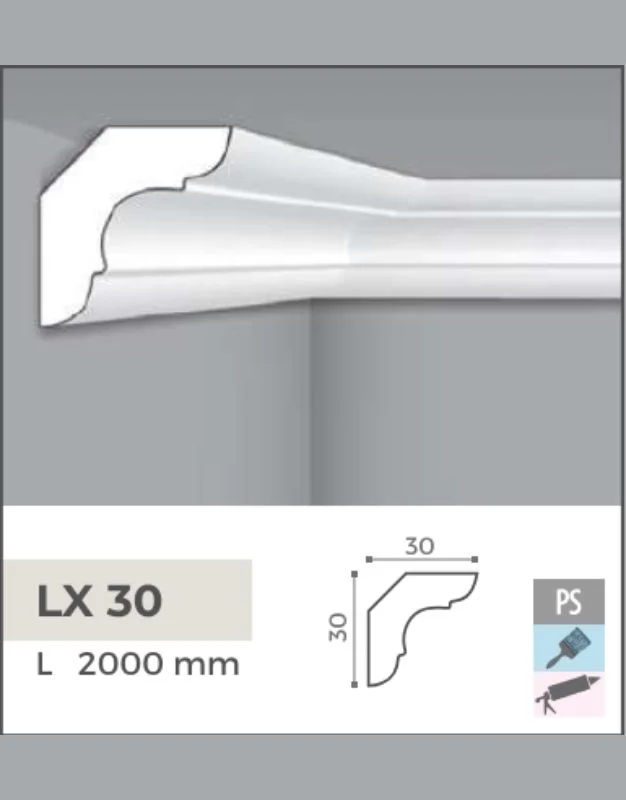 Plafonska lajsna LX 30