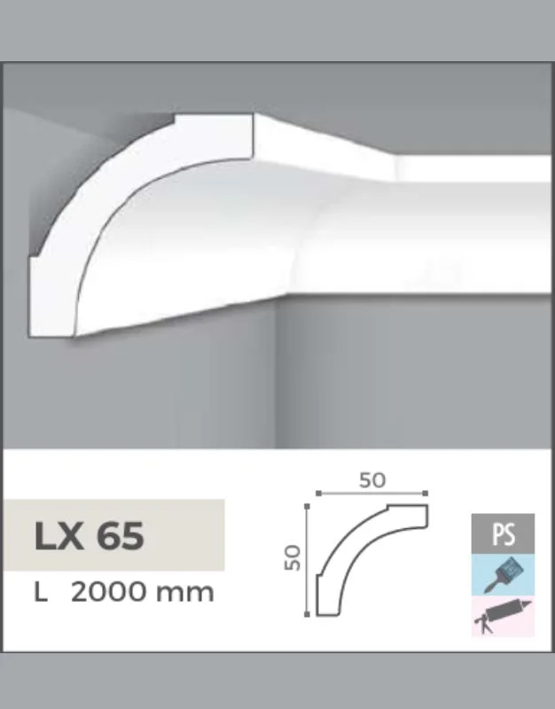 Plafonska lajsna LX 65