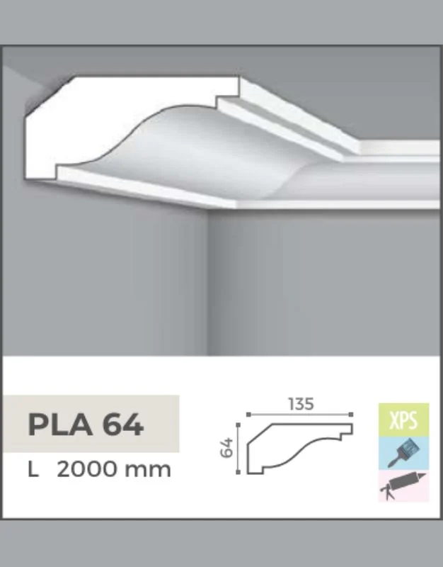 Plafonska lajsna PLA 64