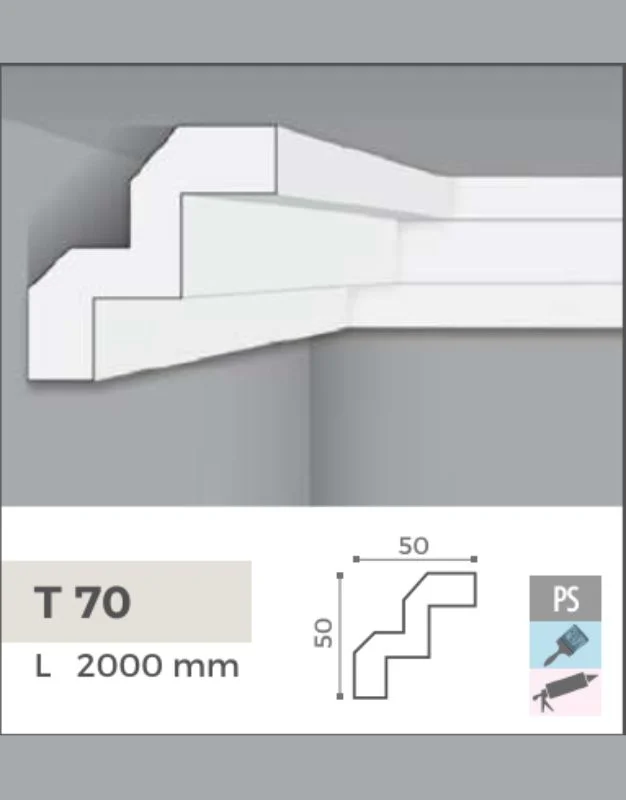 Plafonska lajsna T 70