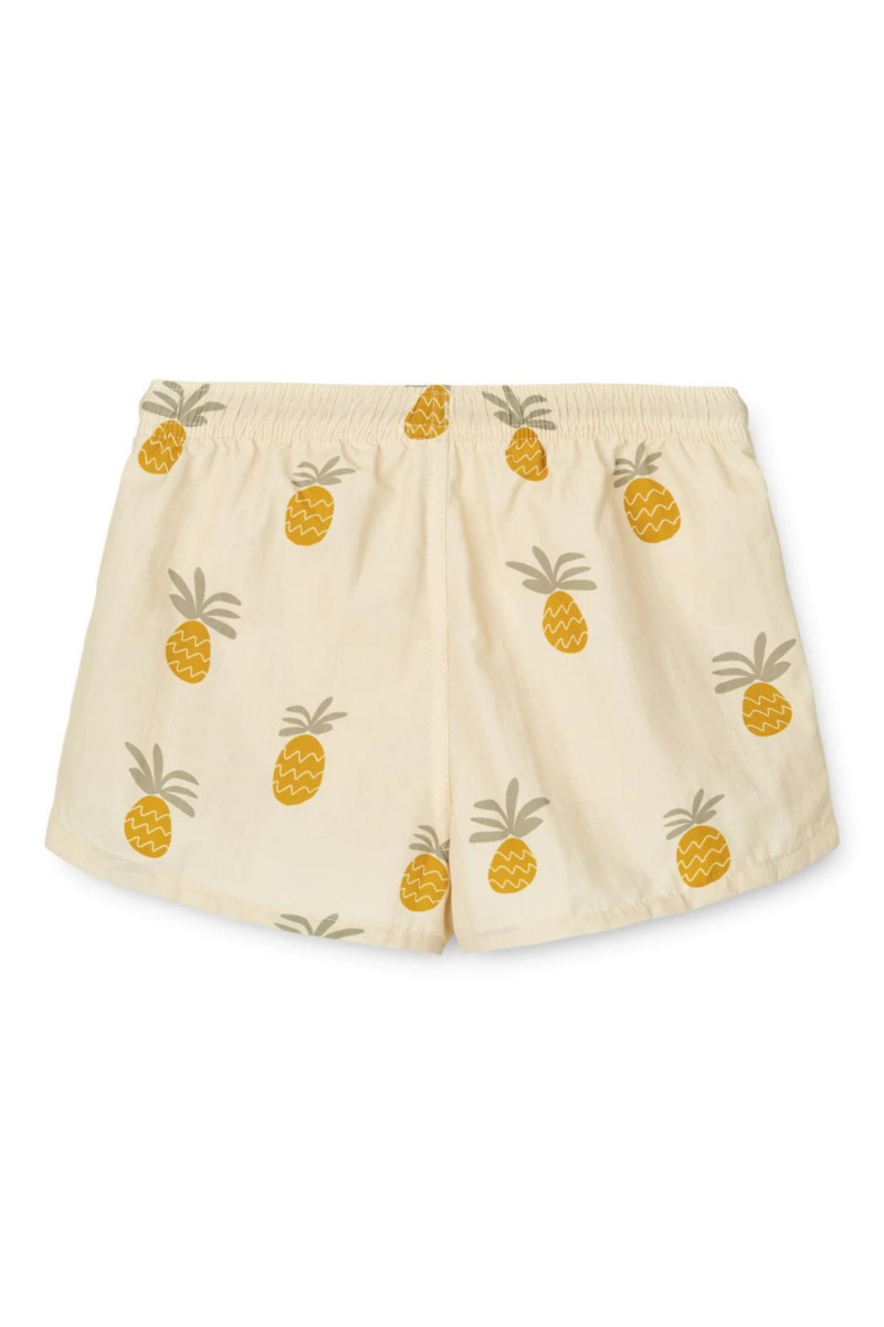 Liewood kupaći šorc Aiden, Pineapples/Cloud cream