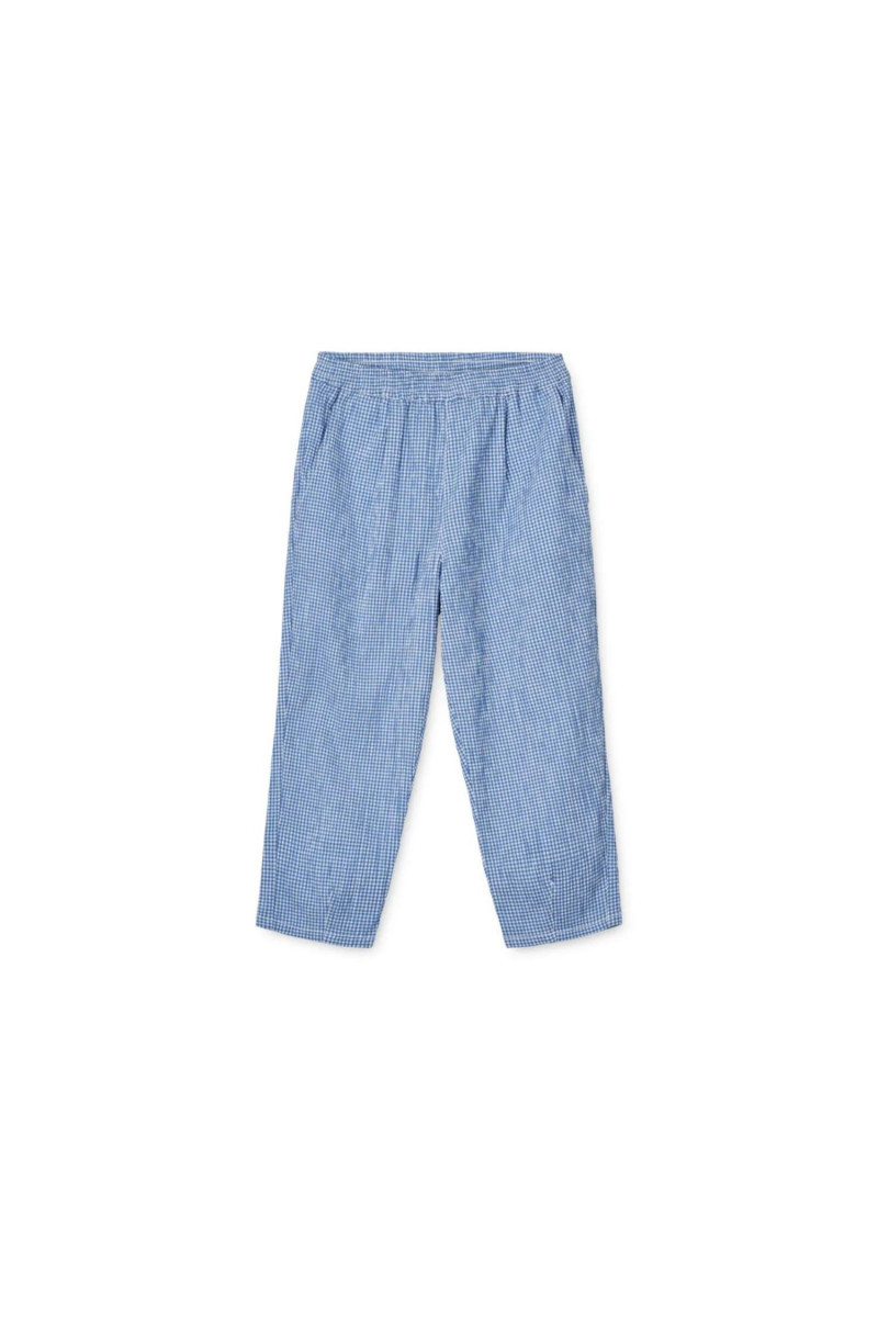 Liewood pantalone Birger, Check Riverside/CrispW