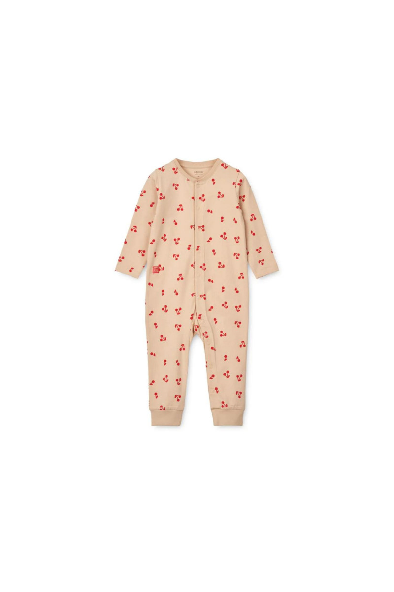 Liewood pidžama jednodelna Birk, Cherries/AppleB