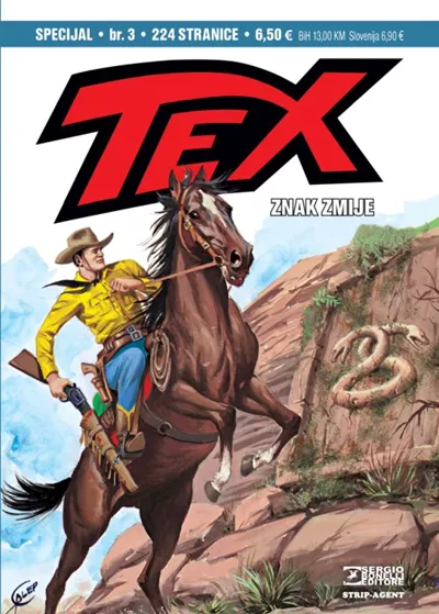 Strip agent TEX specijal 3 - Znak zmije
