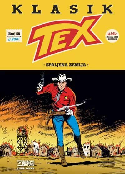 Strip agent Tex klasik 58 - Spaljena zemlja