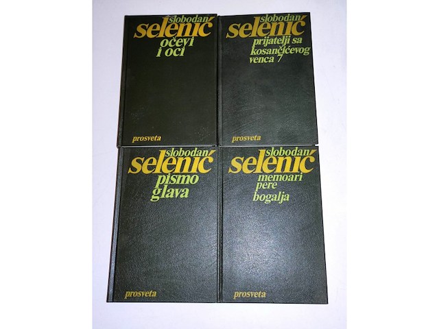 Slobodan Selenić 1-4 KOMPLET