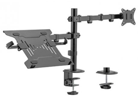 GEMBIRD MA-DA-03 PODESIVI STONI DRZAČ ZA MONITOR+ NOSAČ ZA LAPTOP