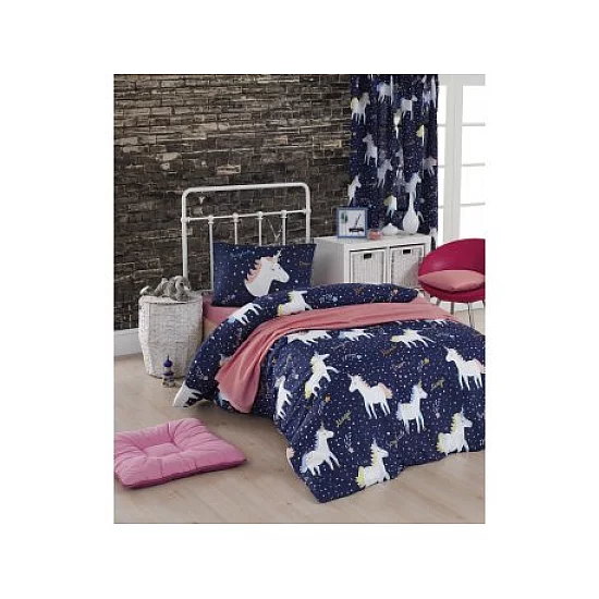 L`ESSENTIEL MAISON POSTELJINA (155 X 200) MAGIC UNICORN DARK BLUE CENA