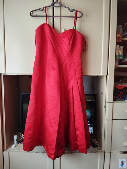Svecana zero crvena haljina vel m