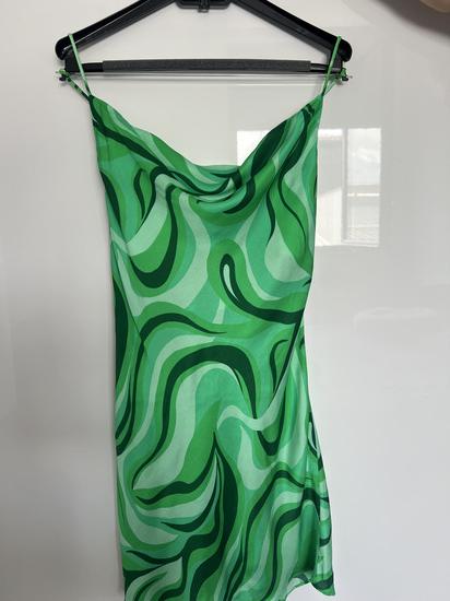 Zelena zara haljinica