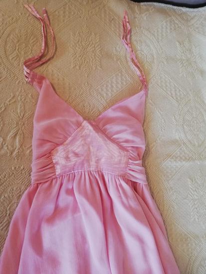 Vintage roze haljina