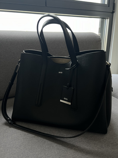 BOSS Taylor Business Leather Tote