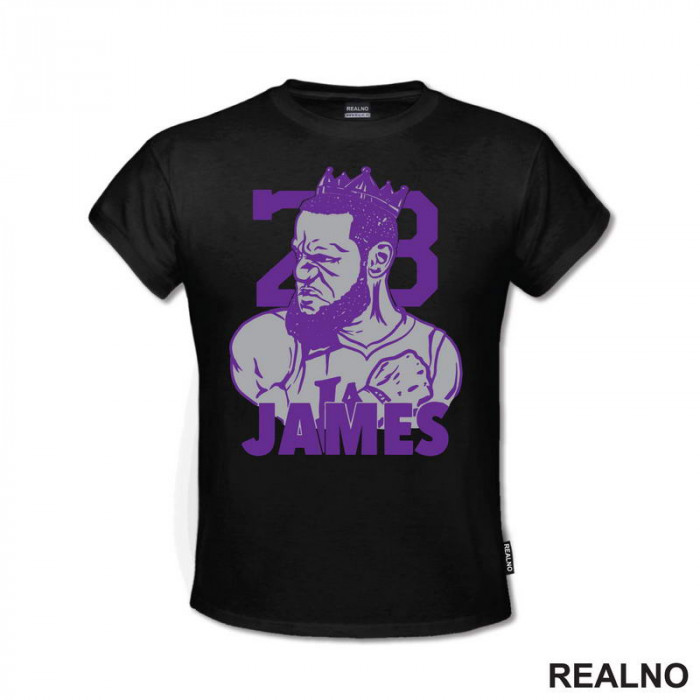 PURPLE JAMES - NBA - KOŠARKA - MAJICA