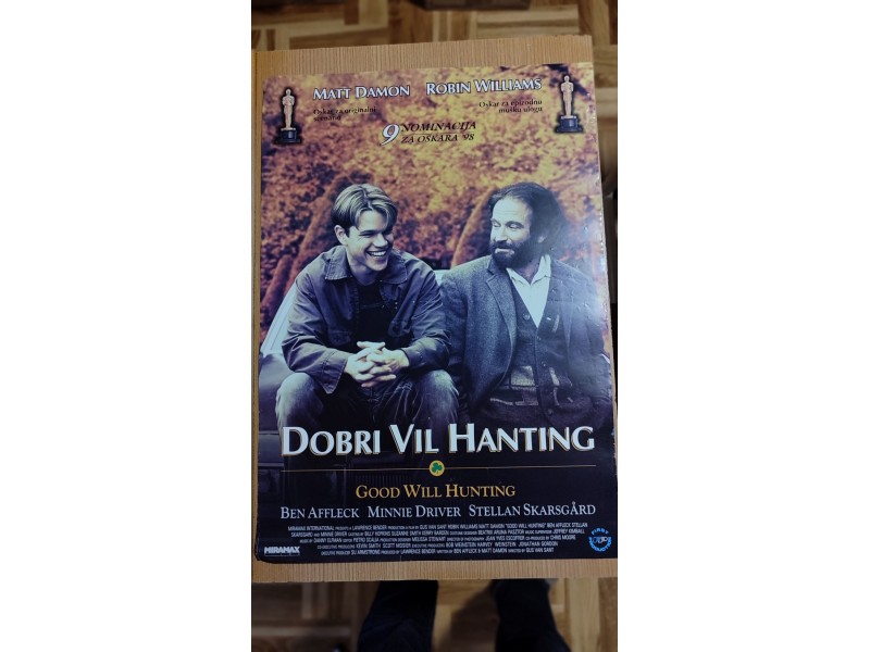 Dobri Vil Hanting - filmski plakat