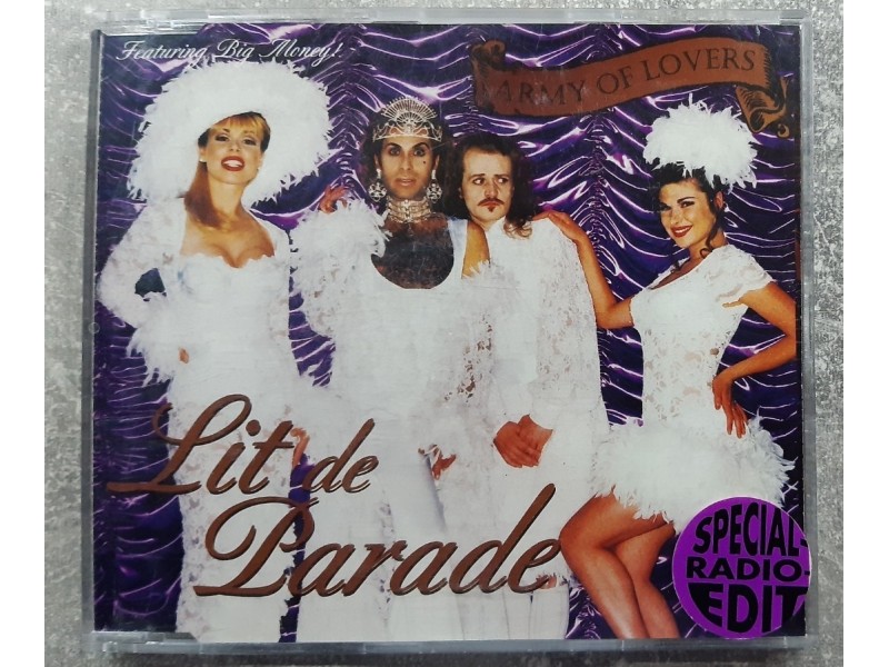Army Of Lovers-Lit De Parade CD,1994