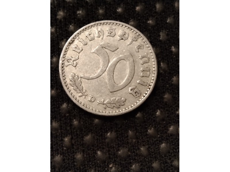 50 pfenniga 1935d nemačka