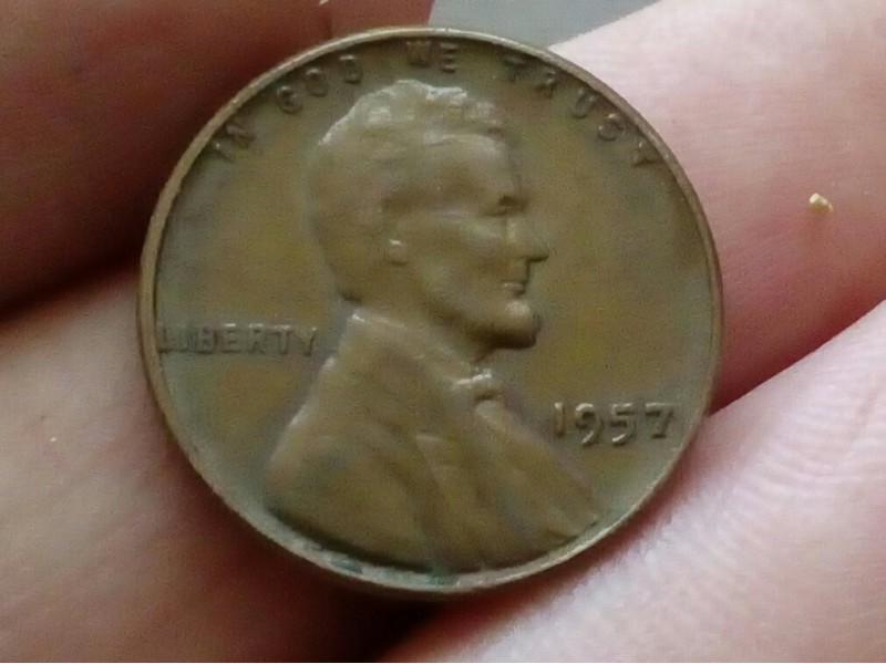 USA, 1 cent 1957