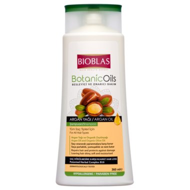 Šampon za prevenciju opadanja kose BIOBLAS maslinovo i arganovo ulje