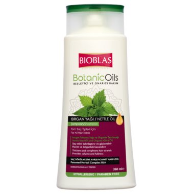 Šampon za prevenciju opadanja kose BIOBLAS maslinovo ulje i seme koprive