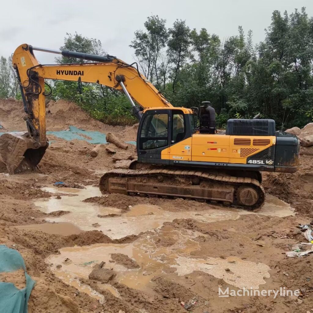 Hyundai HYUNDAI 485L VS used crawler excavator 52 ton digger tracked exc bager guseničar