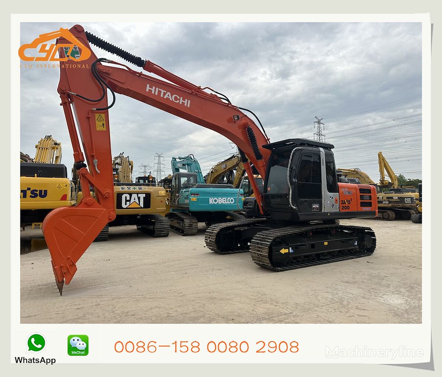 Hitachi ZX200 bager guseničar